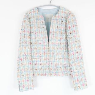 leilian - 美品 Leilian レリアン ツイード ジャケット 11 L leilian - 美品 Leilian レリアン ツイード ジャケット 11 L