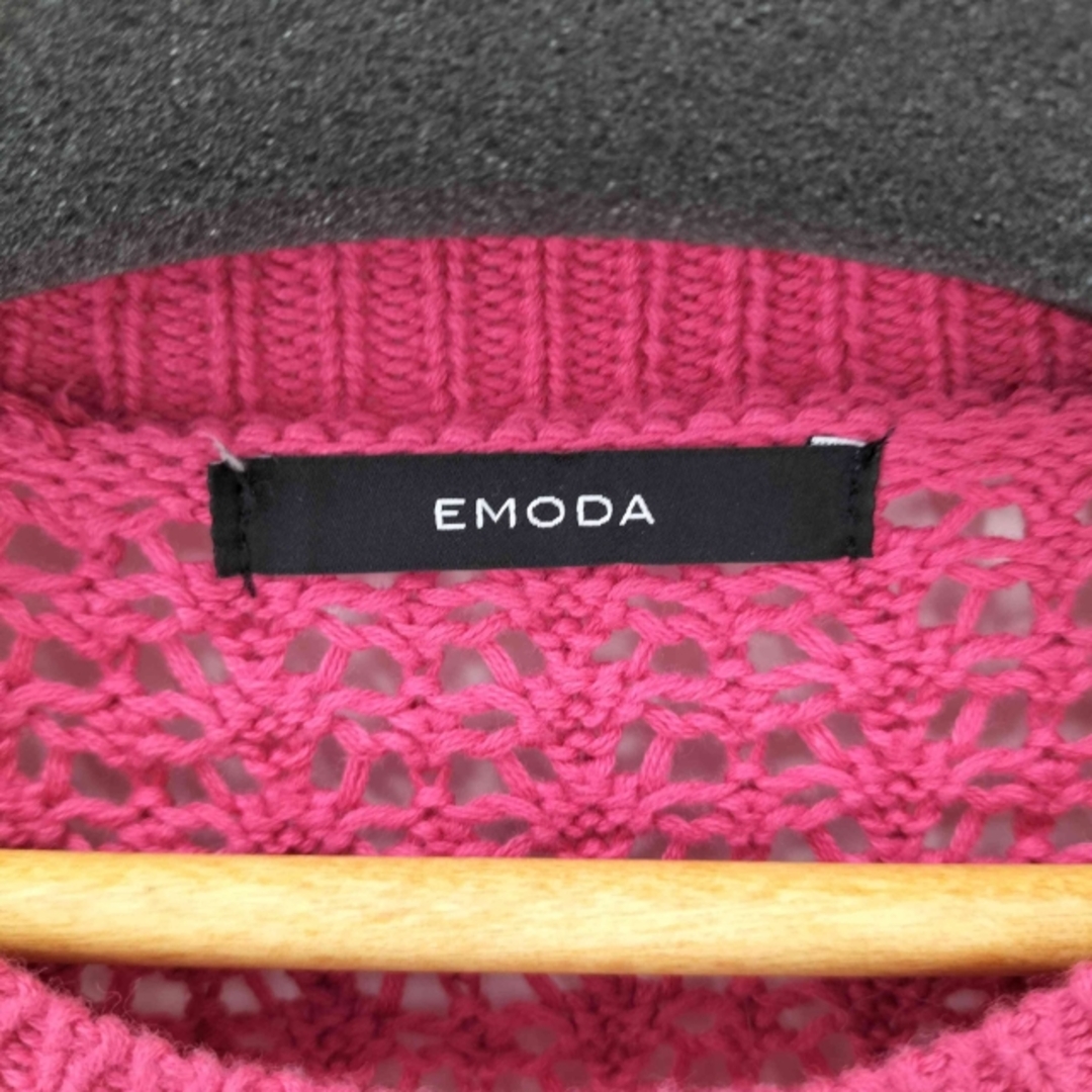 EMODA - EMODA(エモダ) 23SS クロシェ ローゲージショートニット EMODA - EMODA(エモダ) 23SS クロシェ ローゲージショートニット