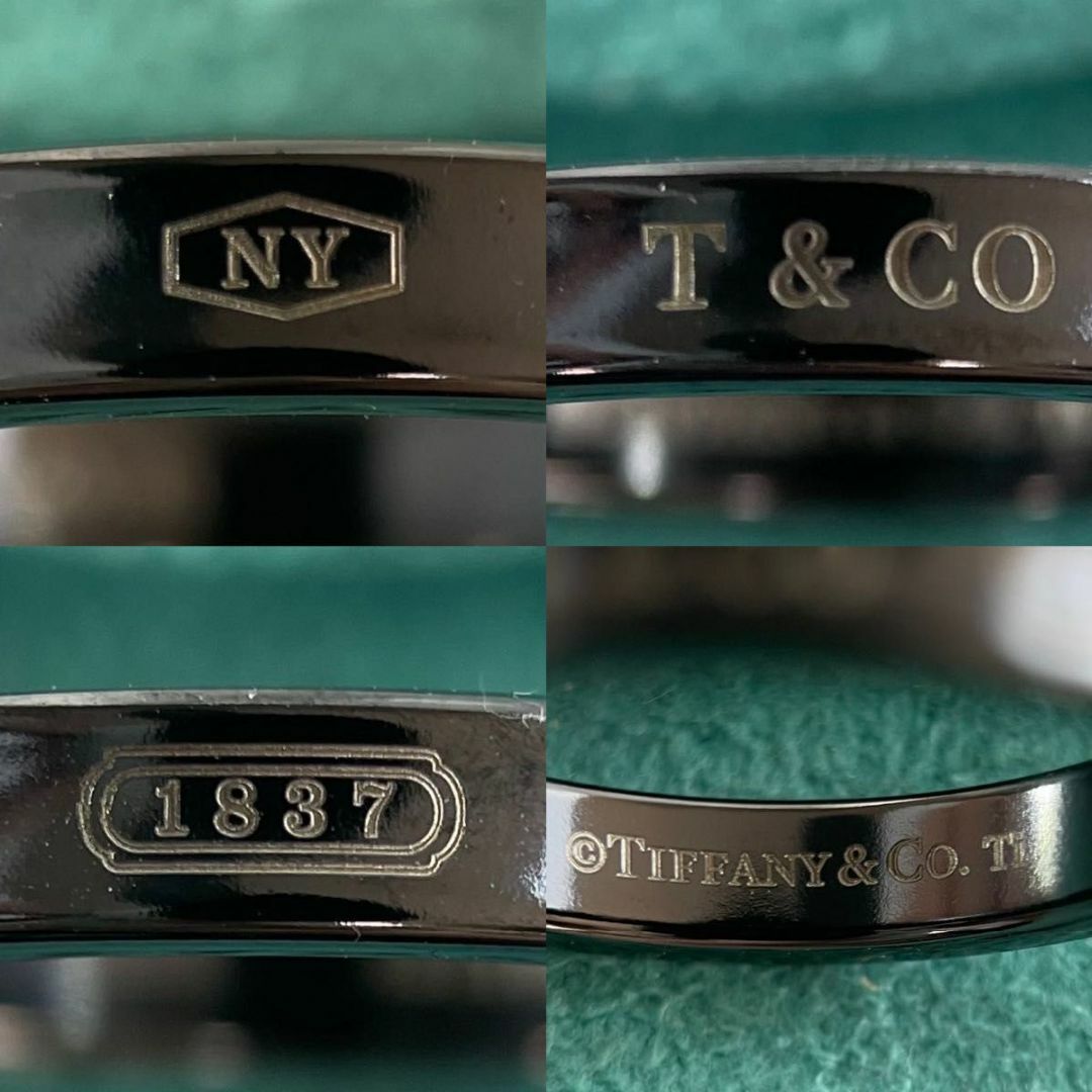 Tiffany & Co. - ティファニー ナロー リング ブラック チタン Tiffany & Co. - ティファニー ナロー リング ブラック チタン