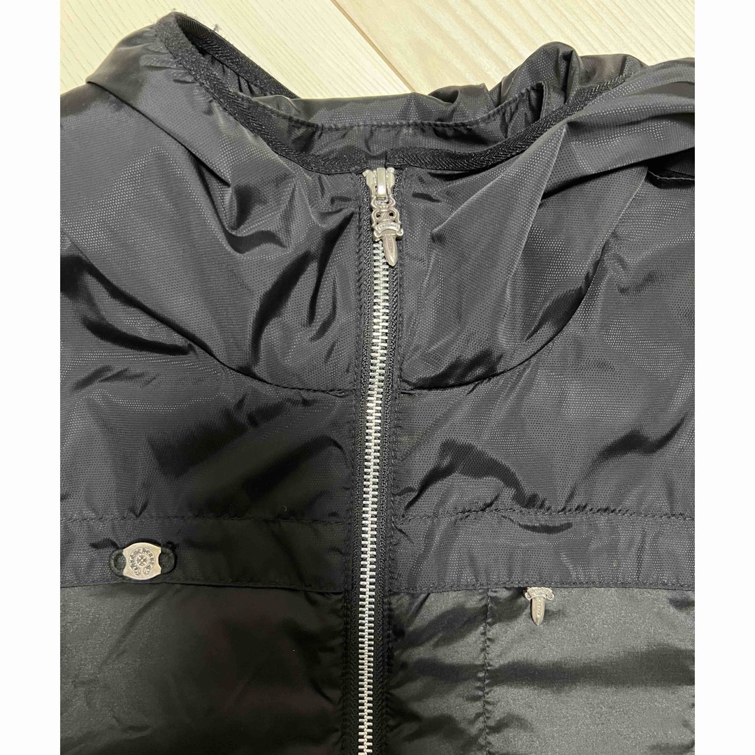 Chrome Hearts - Chrome Hearts クロスパッチ付きフード2way中綿 Chrome Hearts - Chrome Hearts クロスパッチ付きフード2way中綿
