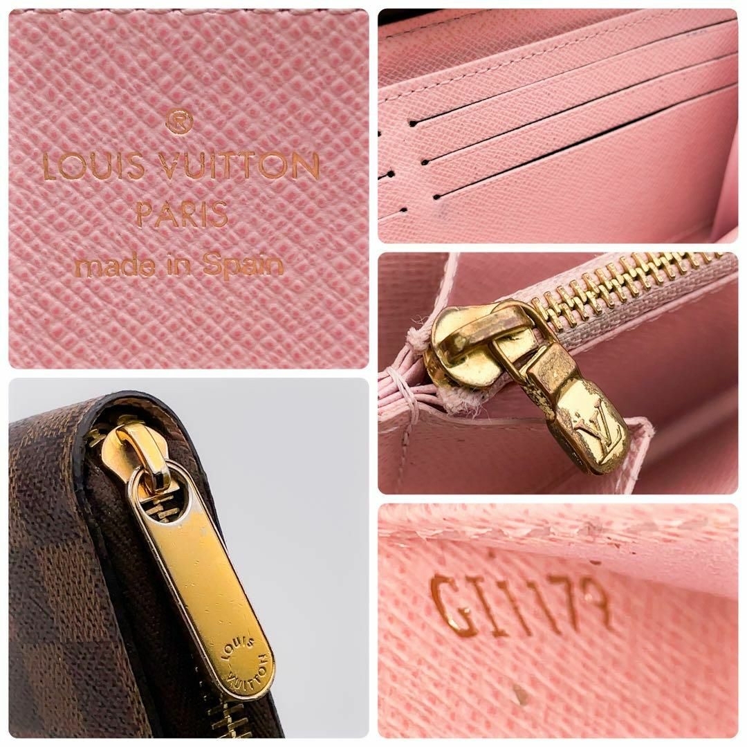 LOUIS VUITTON - 【新型・レア色】ルイヴィトン ダミエ ジッピー LOUIS VUITTON - 【新型・レア色】ルイヴィトン ダミエ ジッピー