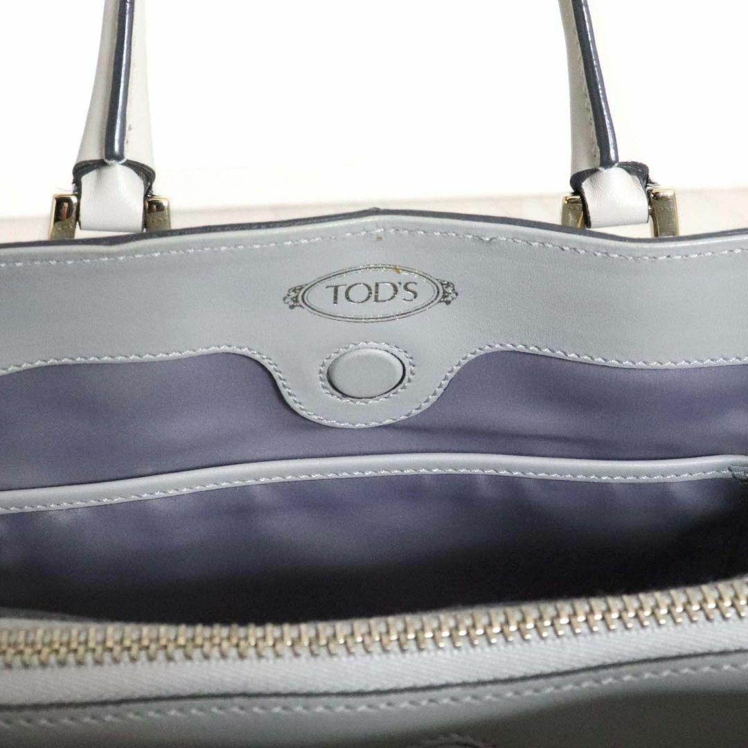 TOD'S - TOD'S トッズ Dキューブ スモール レザー 2WAY トート TOD'S - TOD'S トッズ Dキューブ スモール レザー 2WAY トート