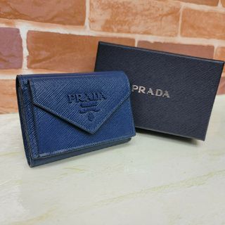 PRADA - プラダ 折り財布 コンパクトウォレット サフィアーノ PRADA - プラダ 折り財布 コンパクトウォレット サフィアーノ