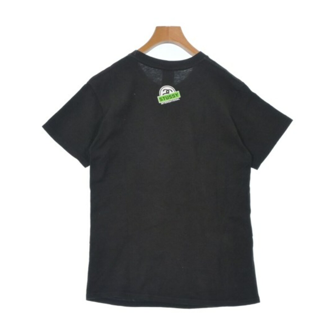 STUSSY - STUSSY ステューシー Tシャツ・カットソー S 黒x黄緑x STUSSY - STUSSY ステューシー Tシャツ・カットソー S 黒x黄緑x