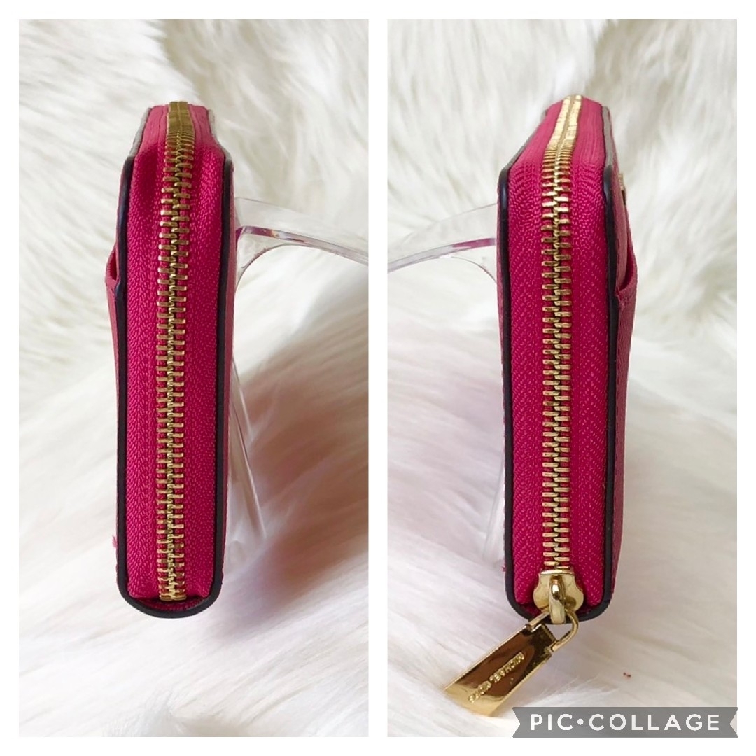 MICHAEL KORS - 【未使用級】マイケルコース 長財布 ラウンド MICHAEL KORS - 【未使用級】マイケルコース 長財布 ラウンド