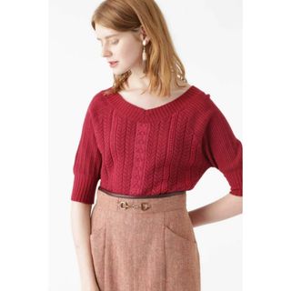 JILLSTUART - 田中みな実さん着用ジルスチュアート ケーブル JILLSTUART - 田中みな実さん着用ジルスチュアート ケーブル