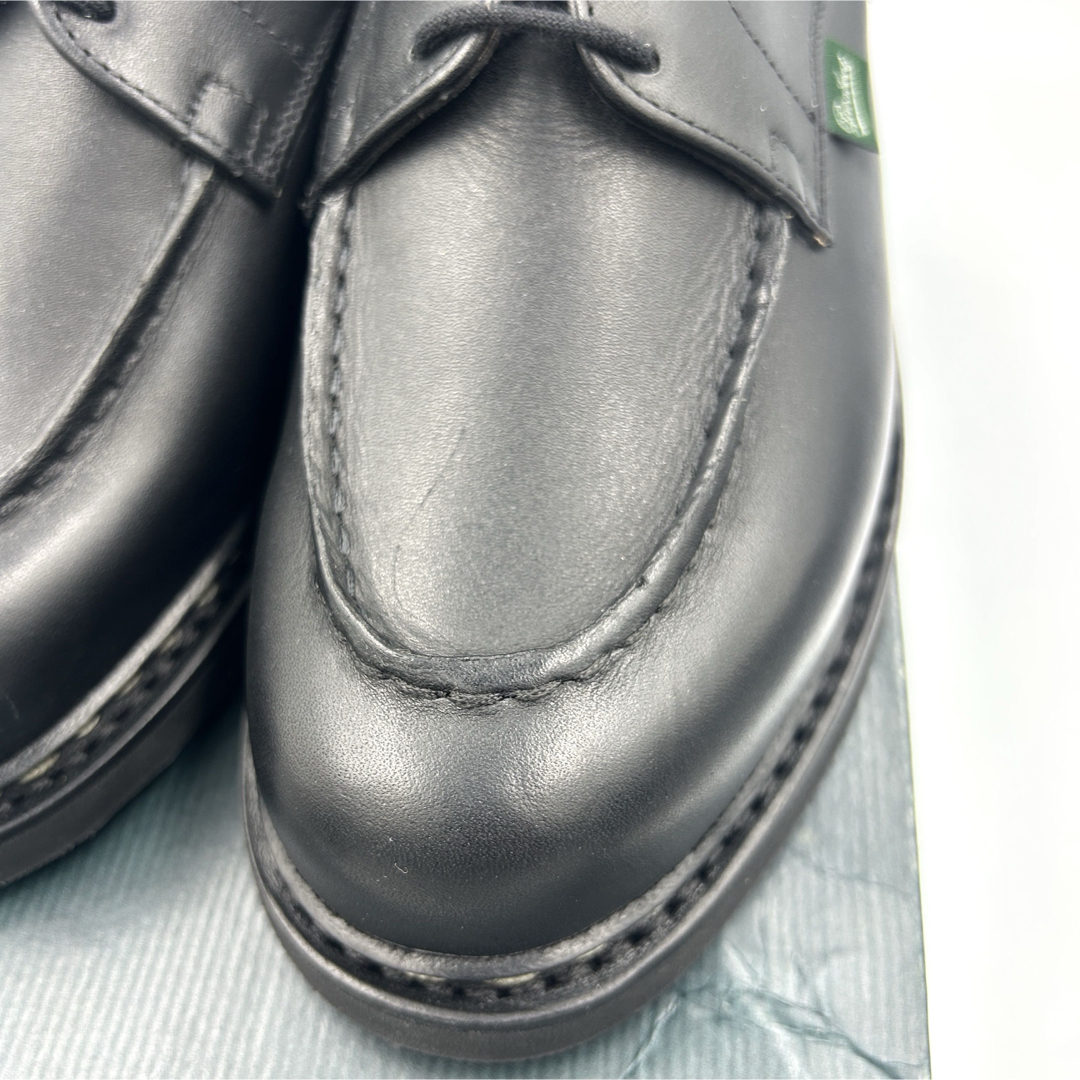Paraboot - 【訳あり】パラブーツ シャンボードUK6 ブラックの Paraboot - 【訳あり】パラブーツ シャンボードUK6 ブラックの