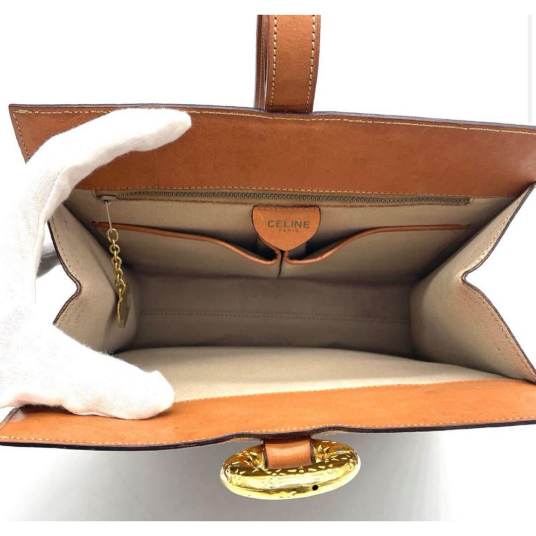CELINE - 【希少】美品 セリーヌ マカダム ブラウン スター CELINE - 【希少】美品 セリーヌ マカダム ブラウン スター