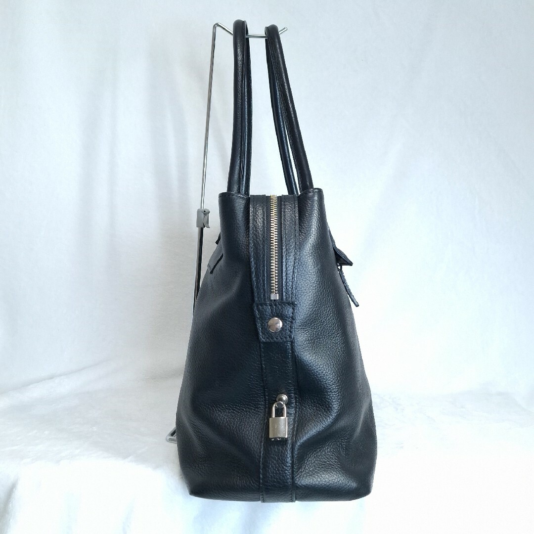 SHIPS - 【美品】SHIPS ブラック レザー ビジネスバッグの通販 SHIPS - 【美品】SHIPS ブラック レザー ビジネスバッグの通販