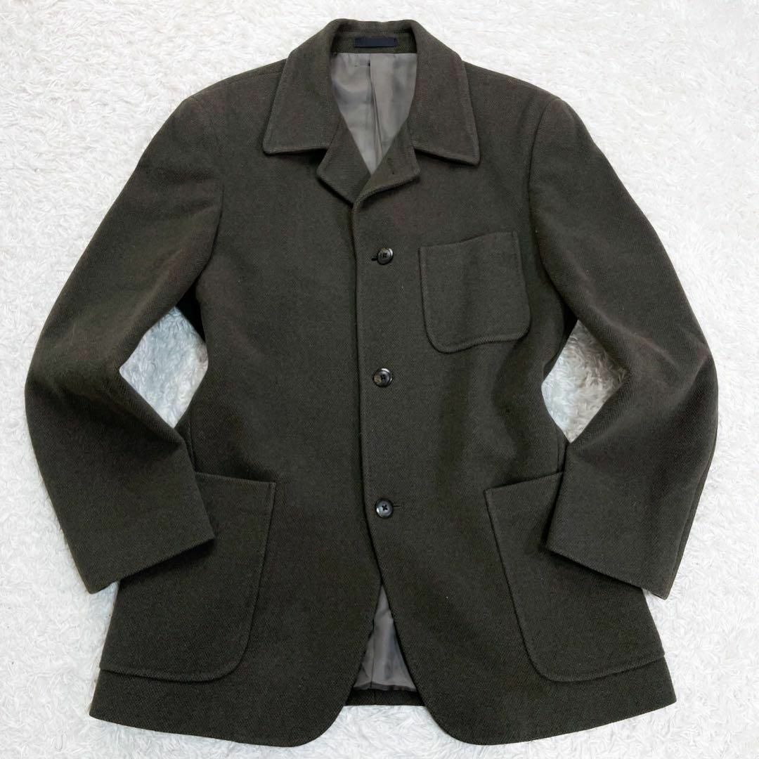 BURBERRY - 【カシミヤ混】BURBERRYバーバリー ハーフコート BURBERRY - 【カシミヤ混】BURBERRYバーバリー ハーフコート