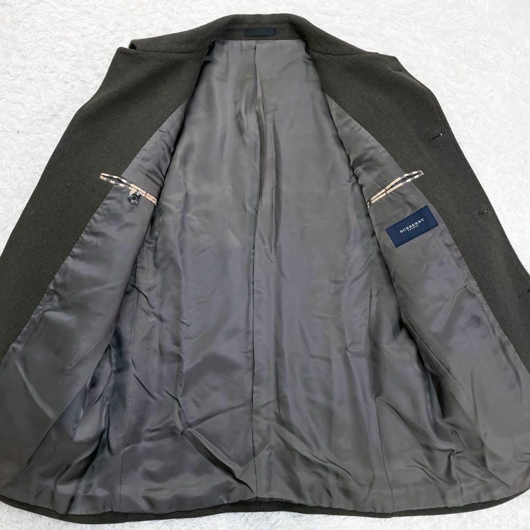 BURBERRY - 【カシミヤ混】BURBERRYバーバリー ハーフコート BURBERRY - 【カシミヤ混】BURBERRYバーバリー ハーフコート