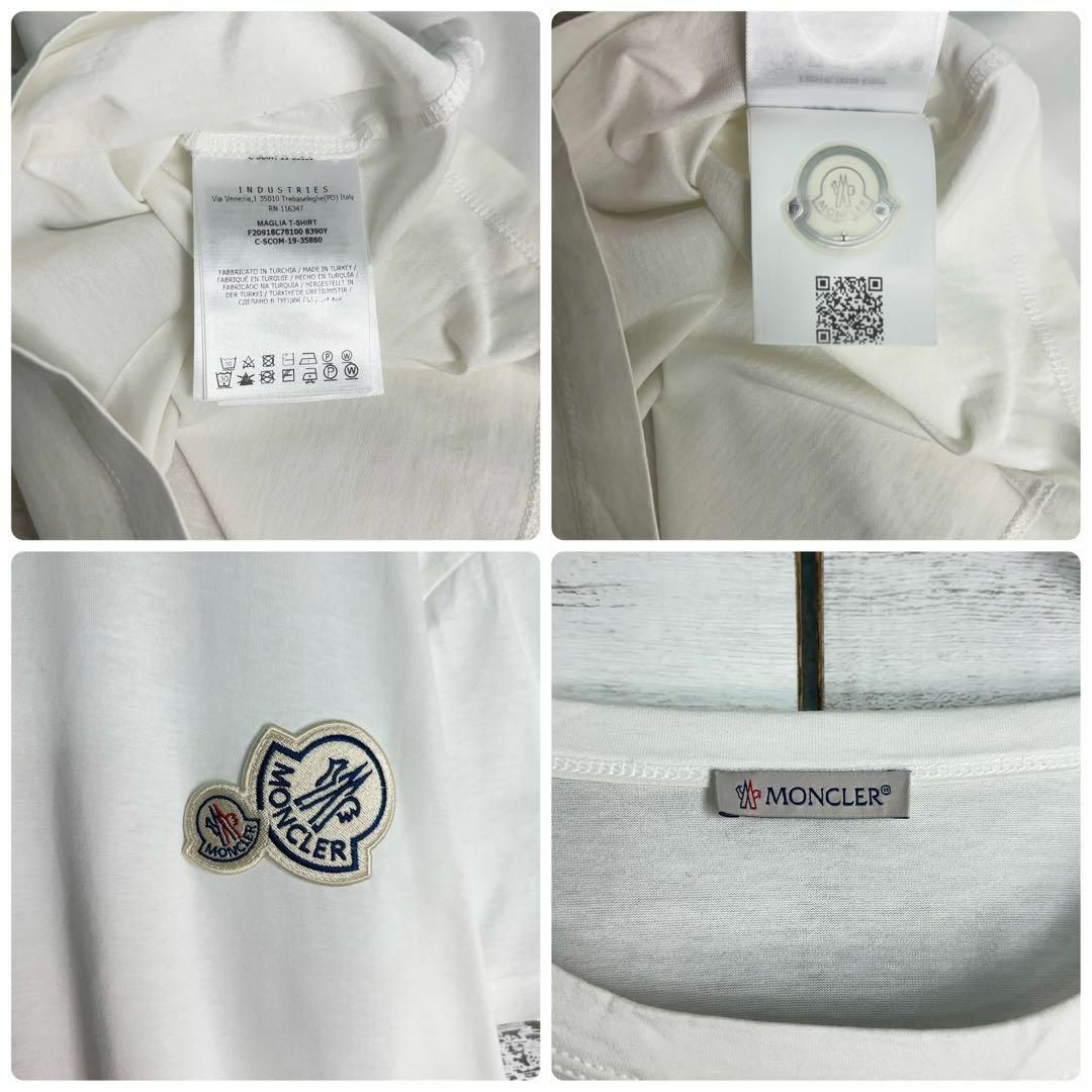 MONCLER - 10812【美品・希少XLサイズ】モンクレール☆刺繍QR MONCLER - 10812【美品・希少XLサイズ】モンクレール☆刺繍QR