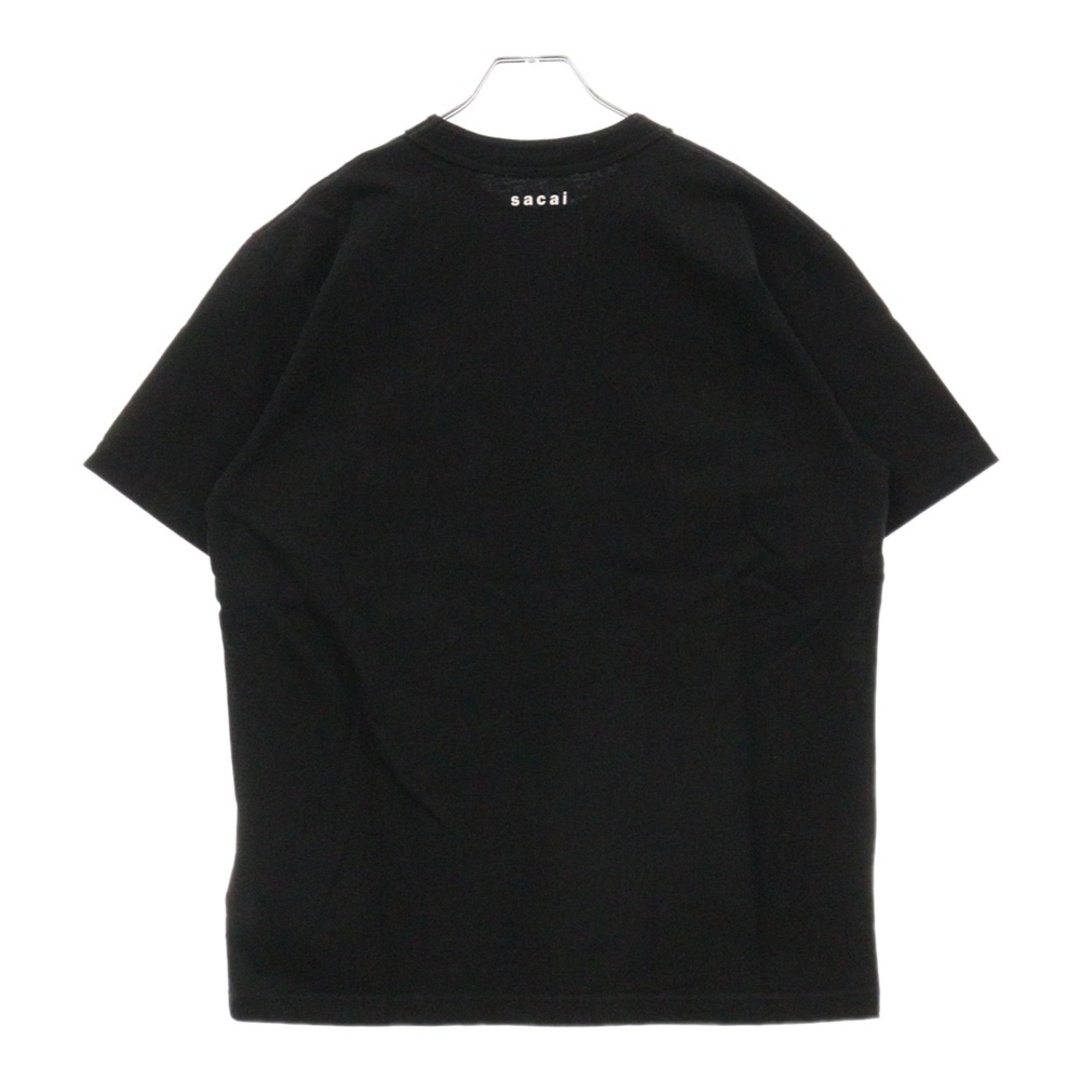 sacai - Sacai サカイ 21AW ×KAWZ Embroidery Tee カウズ エン sacai - Sacai サカイ 21AW ×KAWZ Embroidery Tee カウズ エン