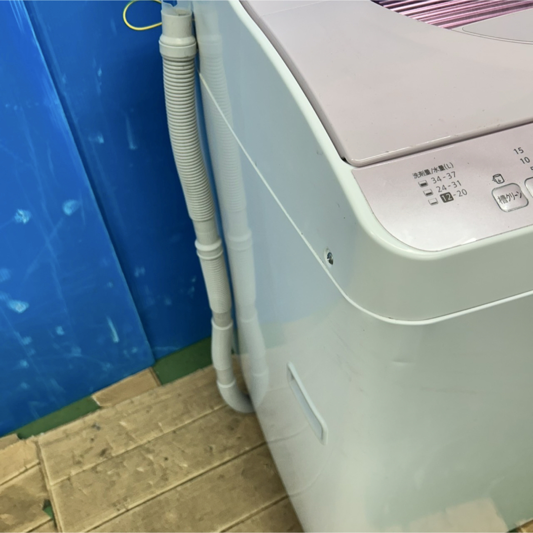 SHARP - 112 洗濯機 美品 ピンクカラー 小型 一人暮らし 乾燥 SHARP - 112 洗濯機 美品 ピンクカラー 小型 一人暮らし 乾燥