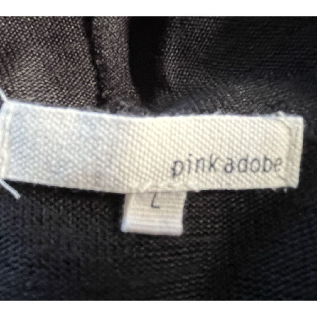 PINK ADOBE - pink adobe フード付き七分袖カーディガンの通販 PINK ADOBE - pink adobe フード付き七分袖カーディガンの通販