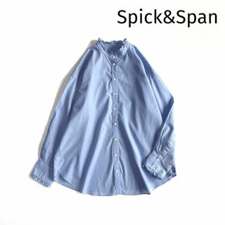 Spick & Span(シャツ/ブラウス(長袖/七分) ・ ブルー・ネイビー Spick & Span(シャツ/ブラウス(長袖/七分) ・ ブルー・ネイビー