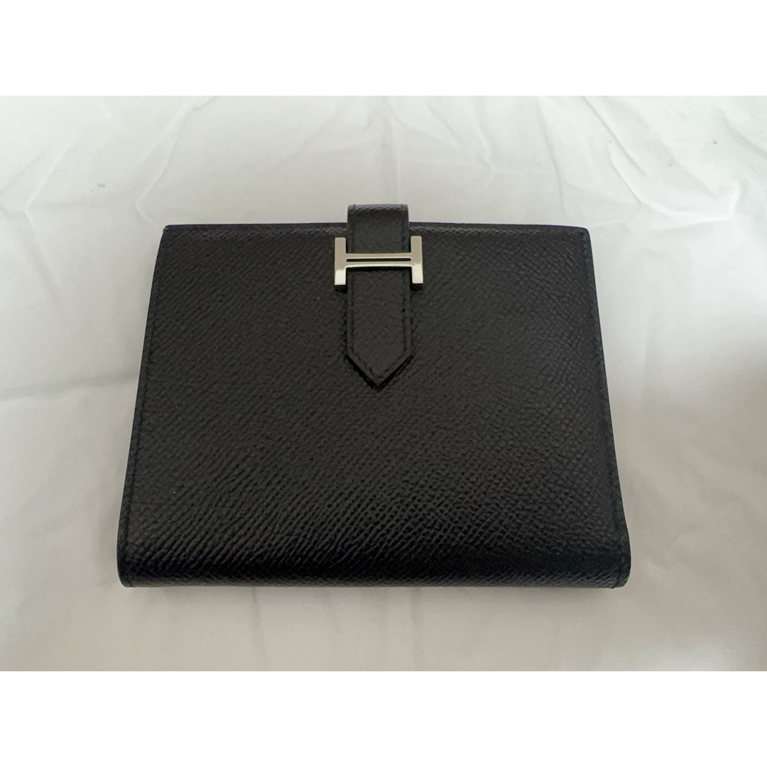 HERMES - HERMES ベアンコンパクト シルバー金具 美品の通販 by HERMES - HERMES ベアンコンパクト シルバー金具 美品の通販 by