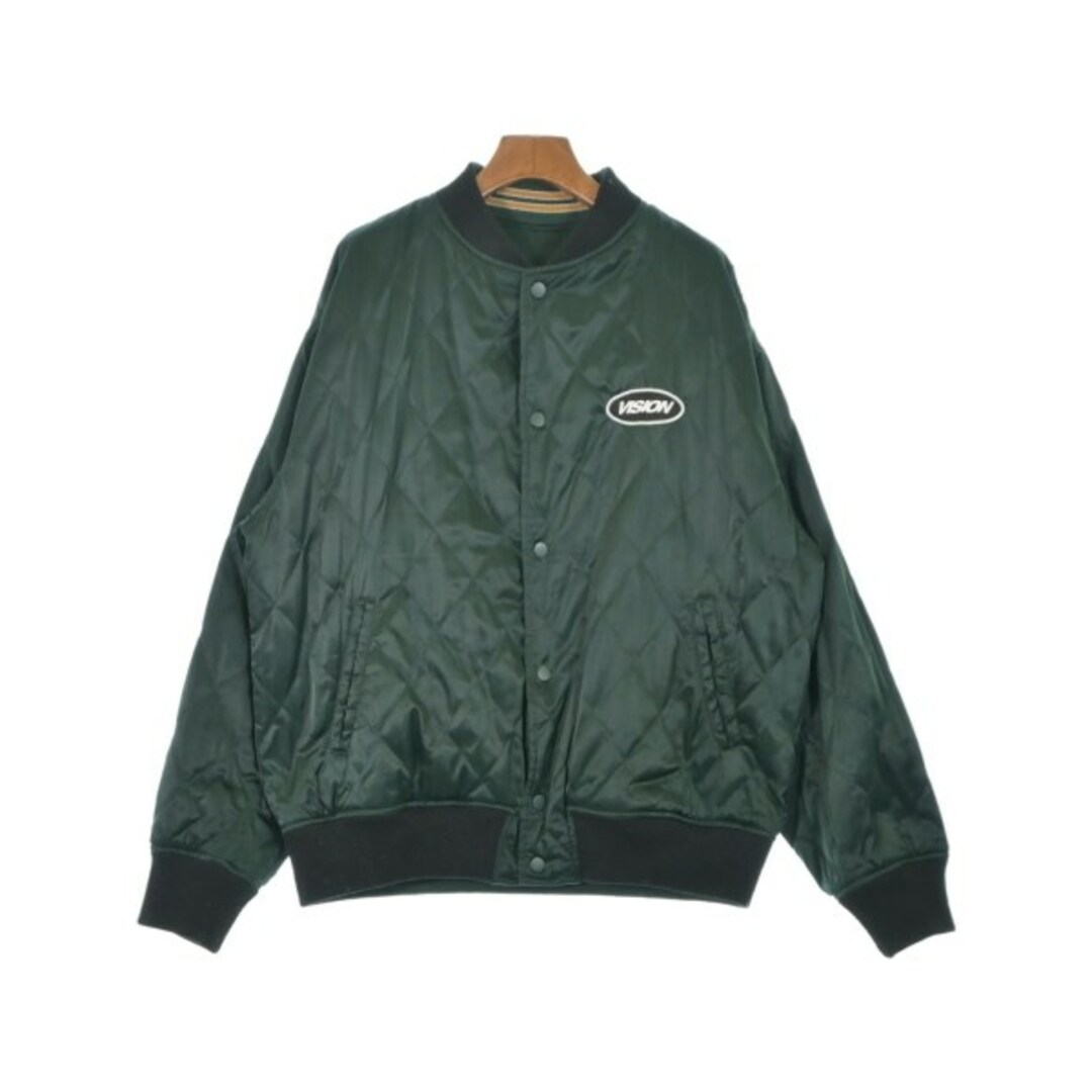 VISION STREET WEAR - VISION STREET WEAR スタジャン M 緑 VISION STREET WEAR - VISION STREET WEAR スタジャン M 緑
