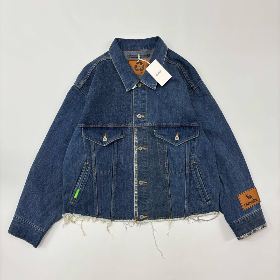 doublet - 21aw 2021 良品 doublet デニム パッチワーク doublet - 21aw 2021 良品 doublet デニム パッチワーク