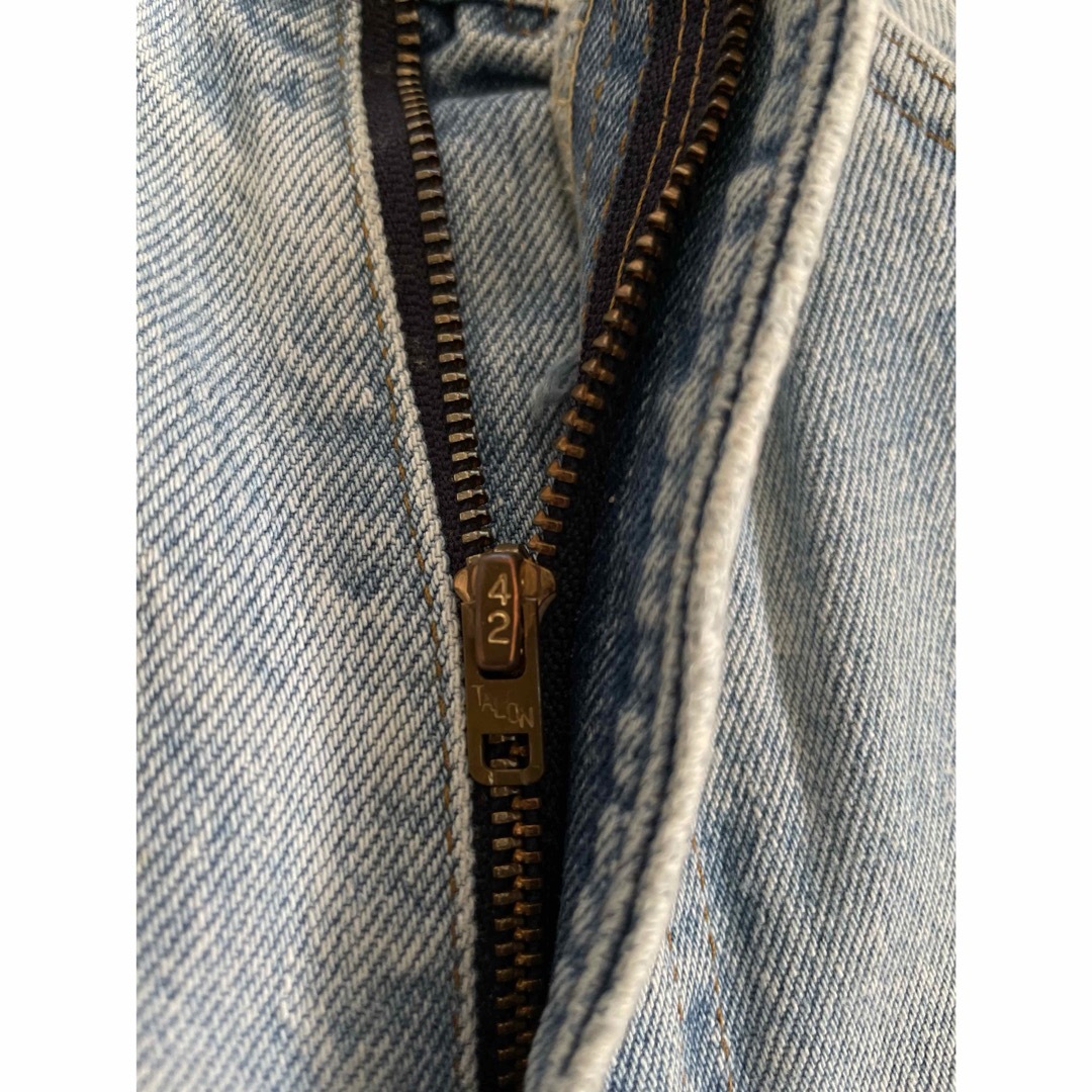 Levi's - Levi's 505 80's 66後期仕様 42TALON 黒カン W30の通販 Levi's - Levi's 505 80's 66後期仕様 42TALON 黒カン W30の通販