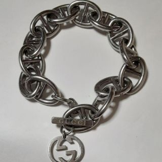 GUCCI - GUCCI ブレスレット スクエアG リンク チェーン GUCCI - GUCCI ブレスレット スクエアG リンク チェーン