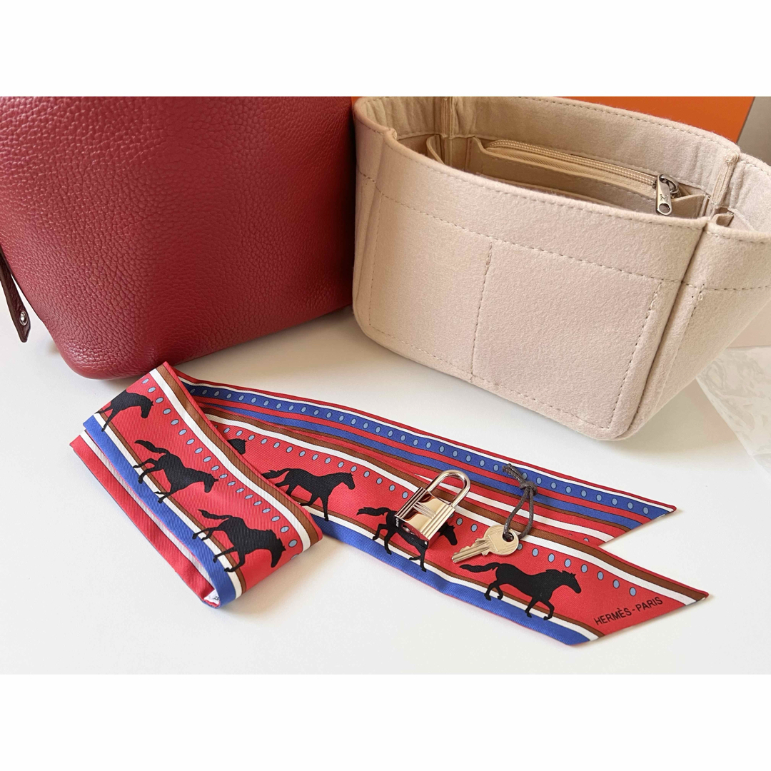 HERMES - ツイリー付き☆エルメス ピコタンロックPM ルビー HERMES - ツイリー付き☆エルメス ピコタンロックPM ルビー