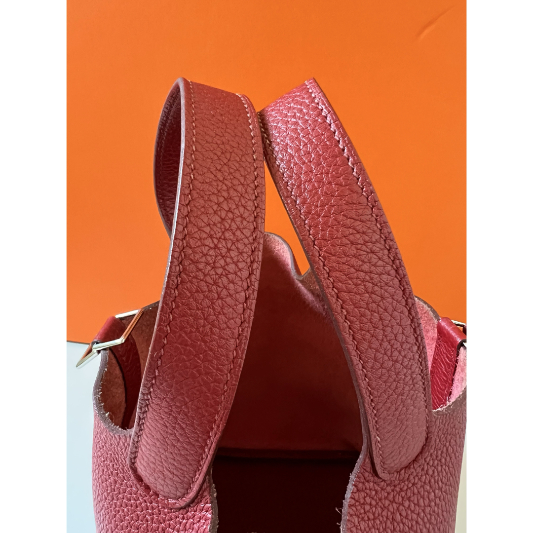 HERMES - ツイリー付き☆エルメス ピコタンロックPM ルビー HERMES - ツイリー付き☆エルメス ピコタンロックPM ルビー