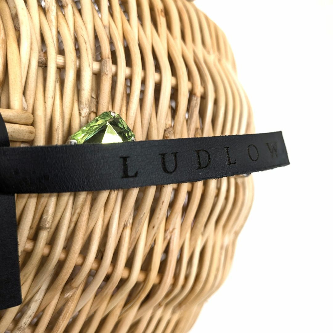 LUDLOW - LUDLOW 限定品のラタンバスケット 未使用品ですの通販 LUDLOW - LUDLOW 限定品のラタンバスケット 未使用品ですの通販