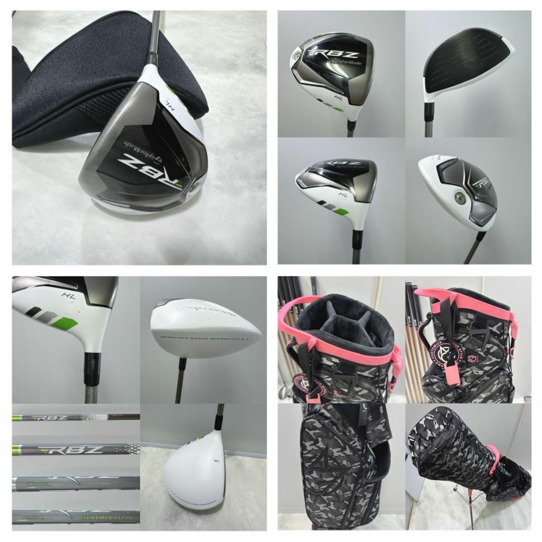 TaylorMade - 豪華11本 新品キャディバッグ テーラーメイド TaylorMade - 豪華11本 新品キャディバッグ テーラーメイド