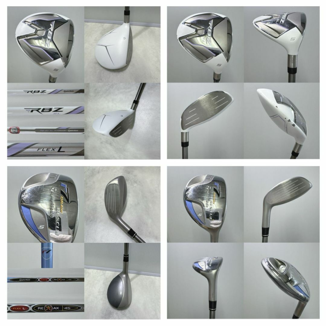 TaylorMade - 豪華11本 新品キャディバッグ テーラーメイド TaylorMade - 豪華11本 新品キャディバッグ テーラーメイド