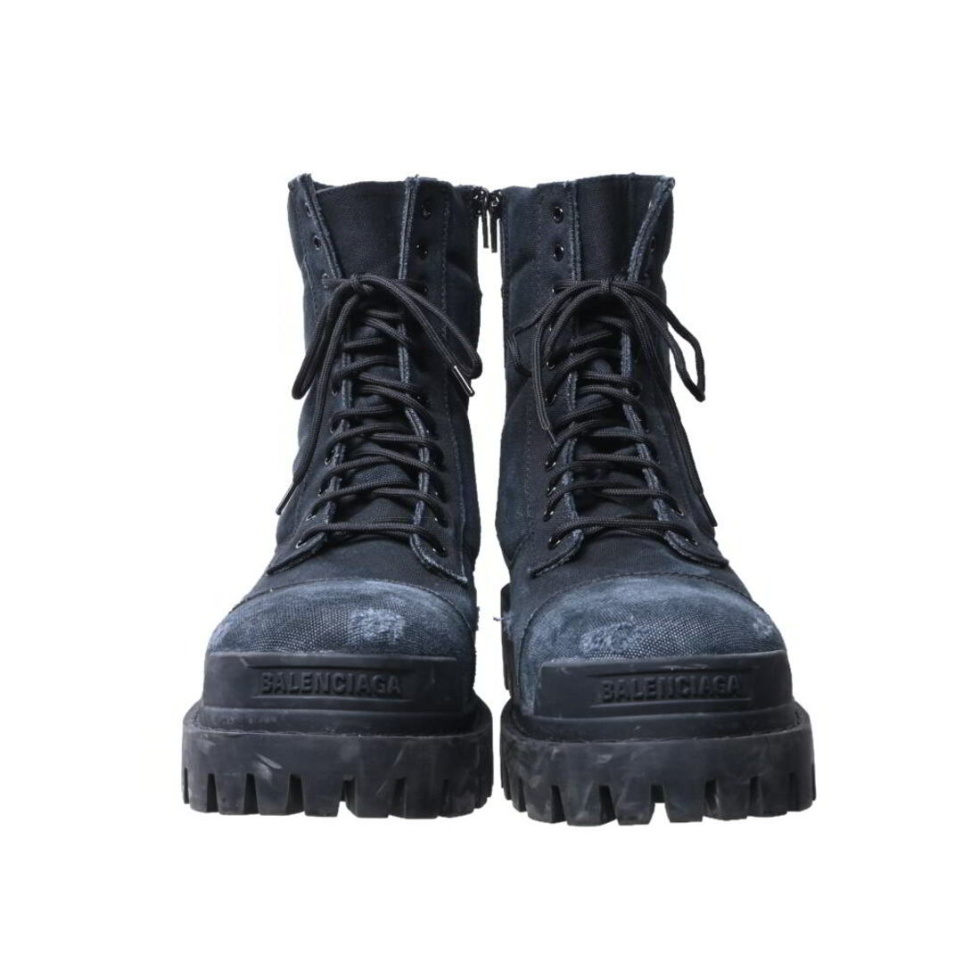 BALENCIAGA - BALENCIAGA コンバット ストライク ブーツ の通販 BALENCIAGA - BALENCIAGA コンバット ストライク ブーツ の通販