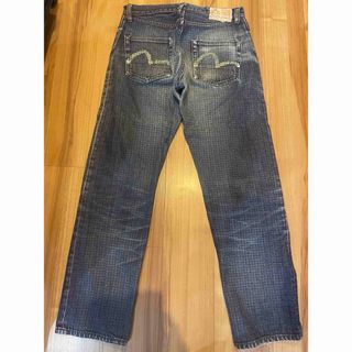 EVISU - サイズ31 初期EVIS 赤チェック 2501 希少 エヴィス EVISU - サイズ31 初期EVIS 赤チェック 2501 希少 エヴィス