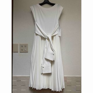 FOXEY - foxey newyorkフランシーヌベロアチュールワンピース40 FOXEY - foxey newyorkフランシーヌベロアチュールワンピース40
