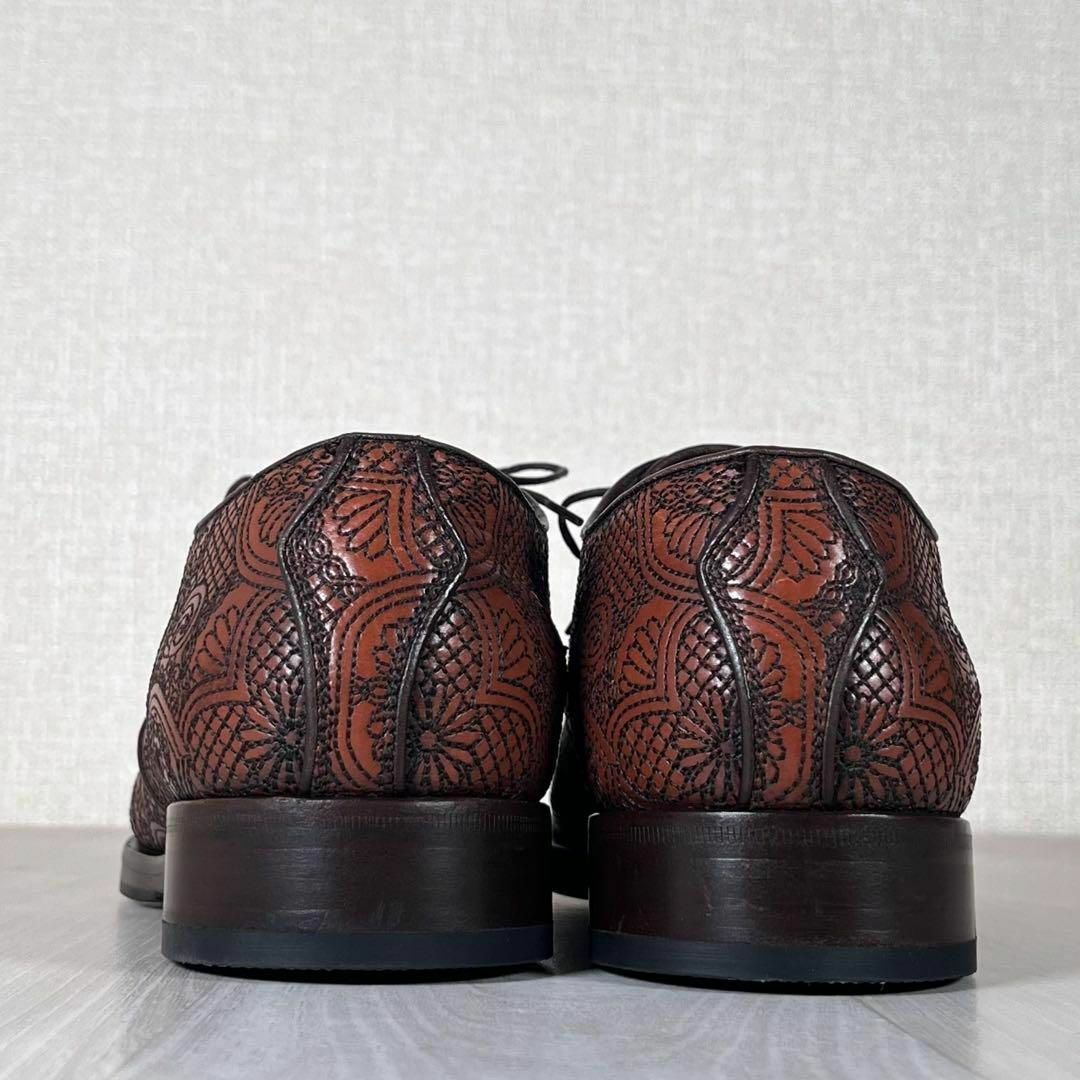 PRADA - 【美品】PRADA/プラダ 革靴 フラワー刺繍 花柄 ドレス PRADA - 【美品】PRADA/プラダ 革靴 フラワー刺繍 花柄 ドレス