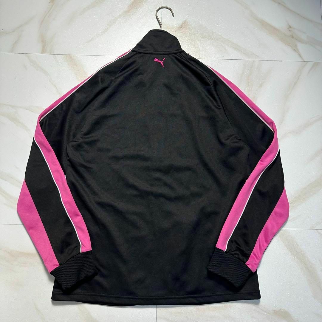 PUMA - PUMAジャージ上下セットアップ バイカラー ブラック PUMA - PUMAジャージ上下セットアップ バイカラー ブラック