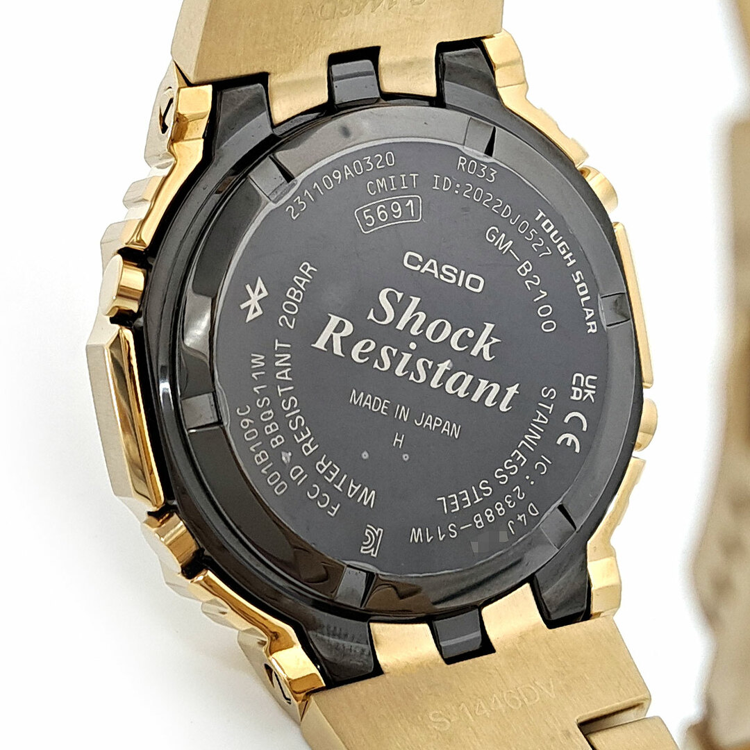 CASIO - カシオ G-SHOCK フルメタル GM-B2100GD-9AJF ソーラー CASIO - カシオ G-SHOCK フルメタル GM-B2100GD-9AJF ソーラー