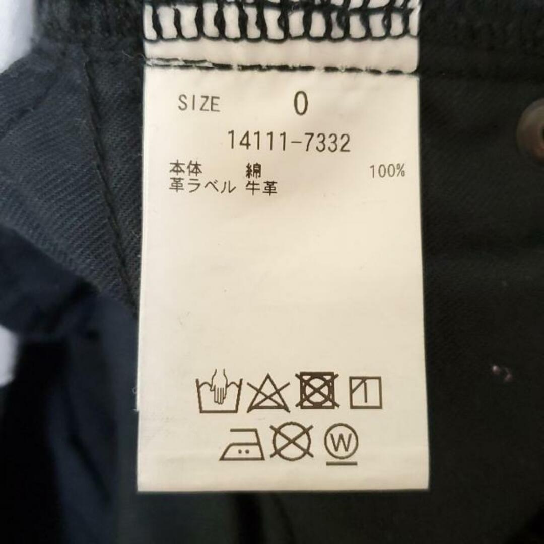 CLANE - CLANE(クラネ) パンツ サイズ0 XS レディース美品 - 黒 CLANE - CLANE(クラネ) パンツ サイズ0 XS レディース美品 - 黒
