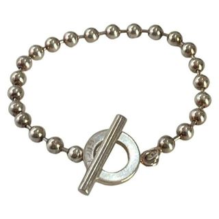 GUCCI - 美品 GUCCI バンブーブレスレット K18WG #17 内周17cmの GUCCI - 美品 GUCCI バンブーブレスレット K18WG #17 内周17cmの