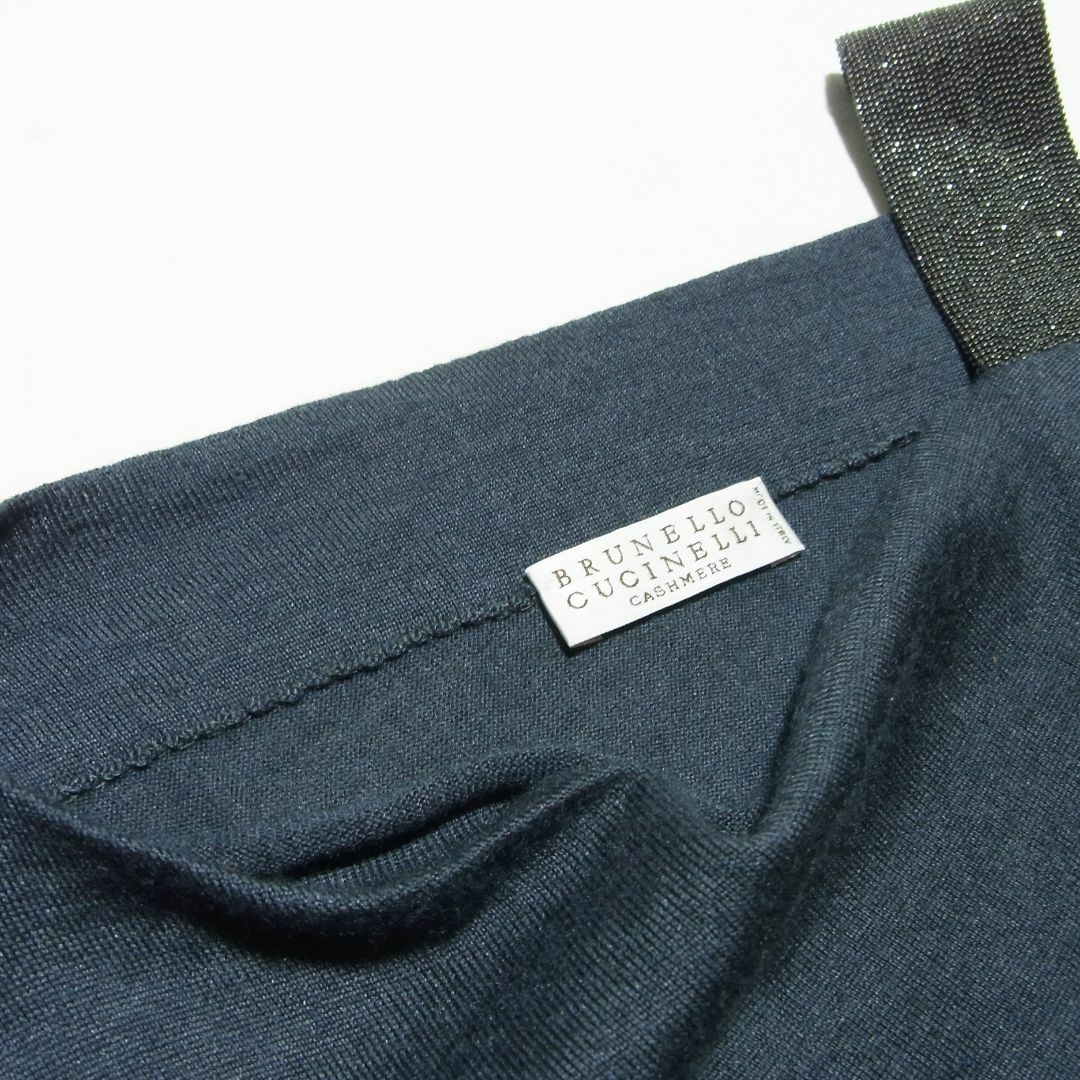 BRUNELLO CUCINELLI - ブルネロクチネリ モニーレ装飾 カシミヤ BRUNELLO CUCINELLI - ブルネロクチネリ モニーレ装飾 カシミヤ