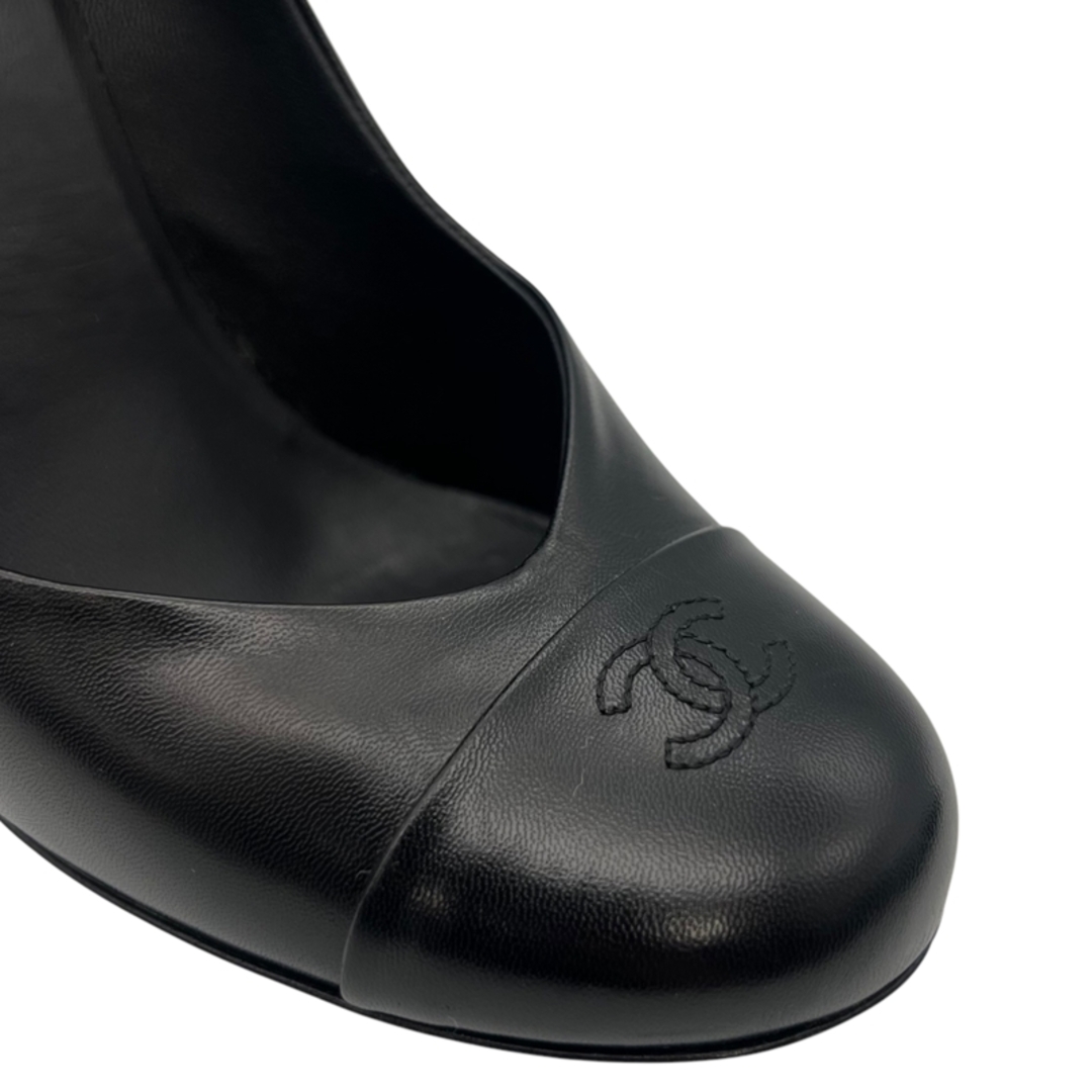 CHANEL - シャネル CHANEL ココマーク ヒールパンプス 37 G28994 CHANEL - シャネル CHANEL ココマーク ヒールパンプス 37 G28994