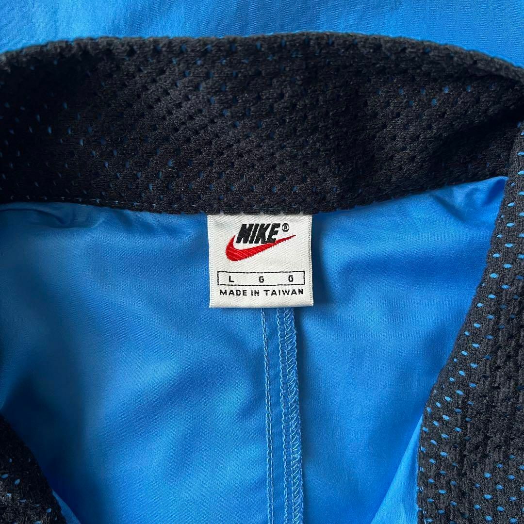 NIKE - 【グッドカラー、銀タグ】NIKEナイロンジャケット古着 NIKE - 【グッドカラー、銀タグ】NIKEナイロンジャケット古着