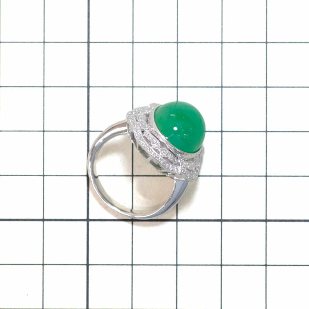 Pt900 翡翠 ダイヤモンド リング 13.00ct 0.53ctの通販 by 株式 Pt900 翡翠 ダイヤモンド リング 13.00ct 0.53ctの通販 by 株式
