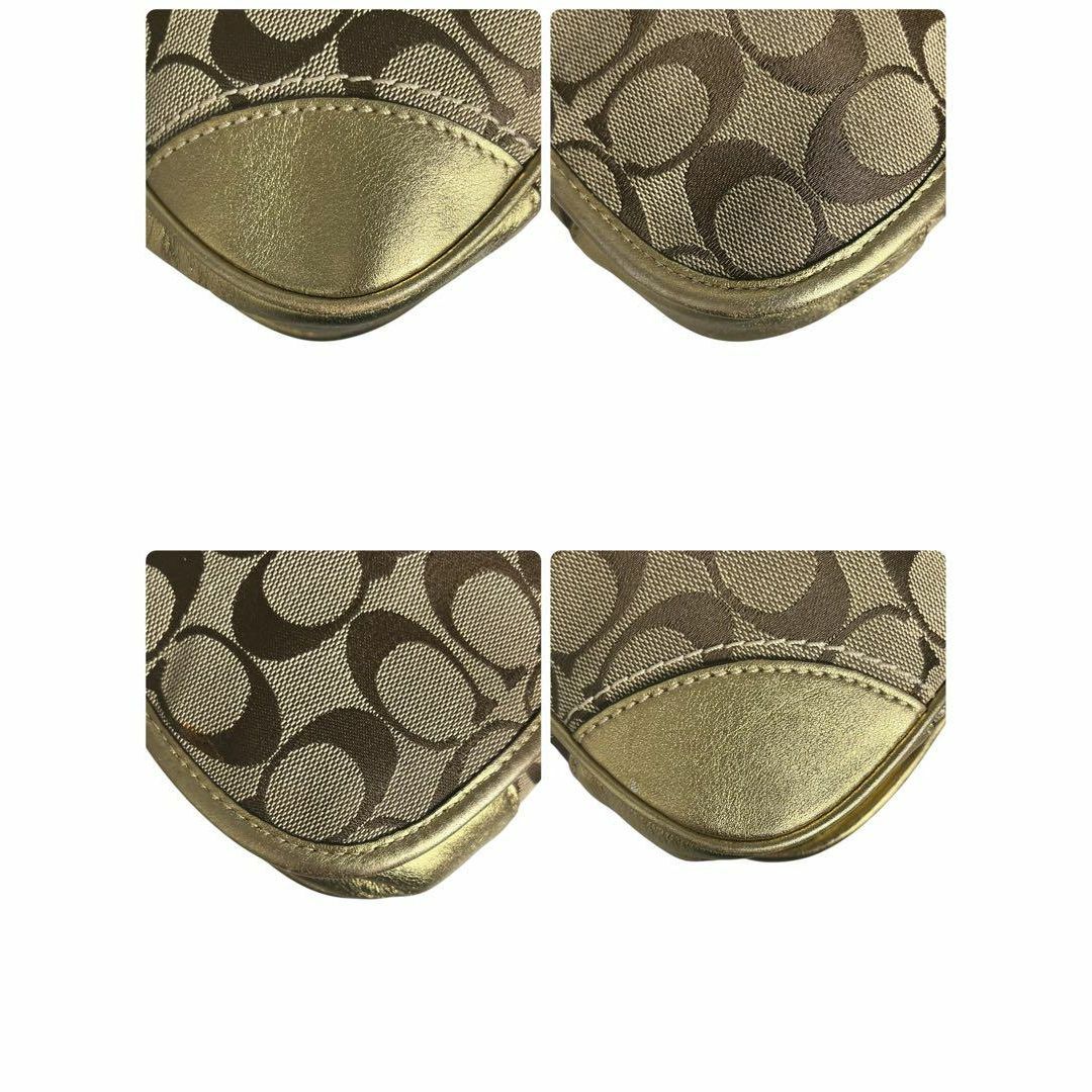 COACH - コーチ ショルダーバッグ ターンロック シグネチャー COACH - コーチ ショルダーバッグ ターンロック シグネチャー