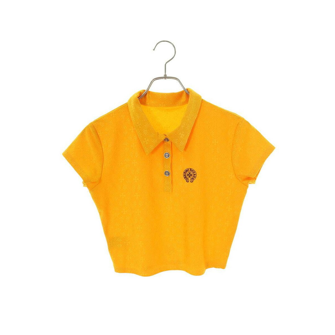 Chrome Hearts - クロムハーツ CH総柄半袖ポロシャツ レディース Chrome Hearts - クロムハーツ CH総柄半袖ポロシャツ レディース