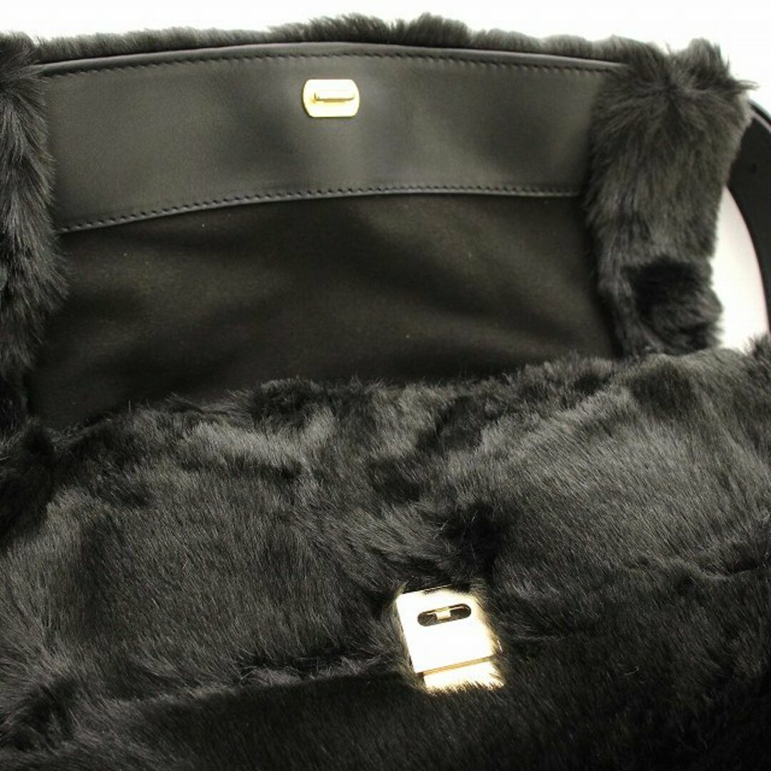 FURLA - フルラ FURLA ファー ショルダーバッグ 2WAY クラッチ FURLA - フルラ FURLA ファー ショルダーバッグ 2WAY クラッチ