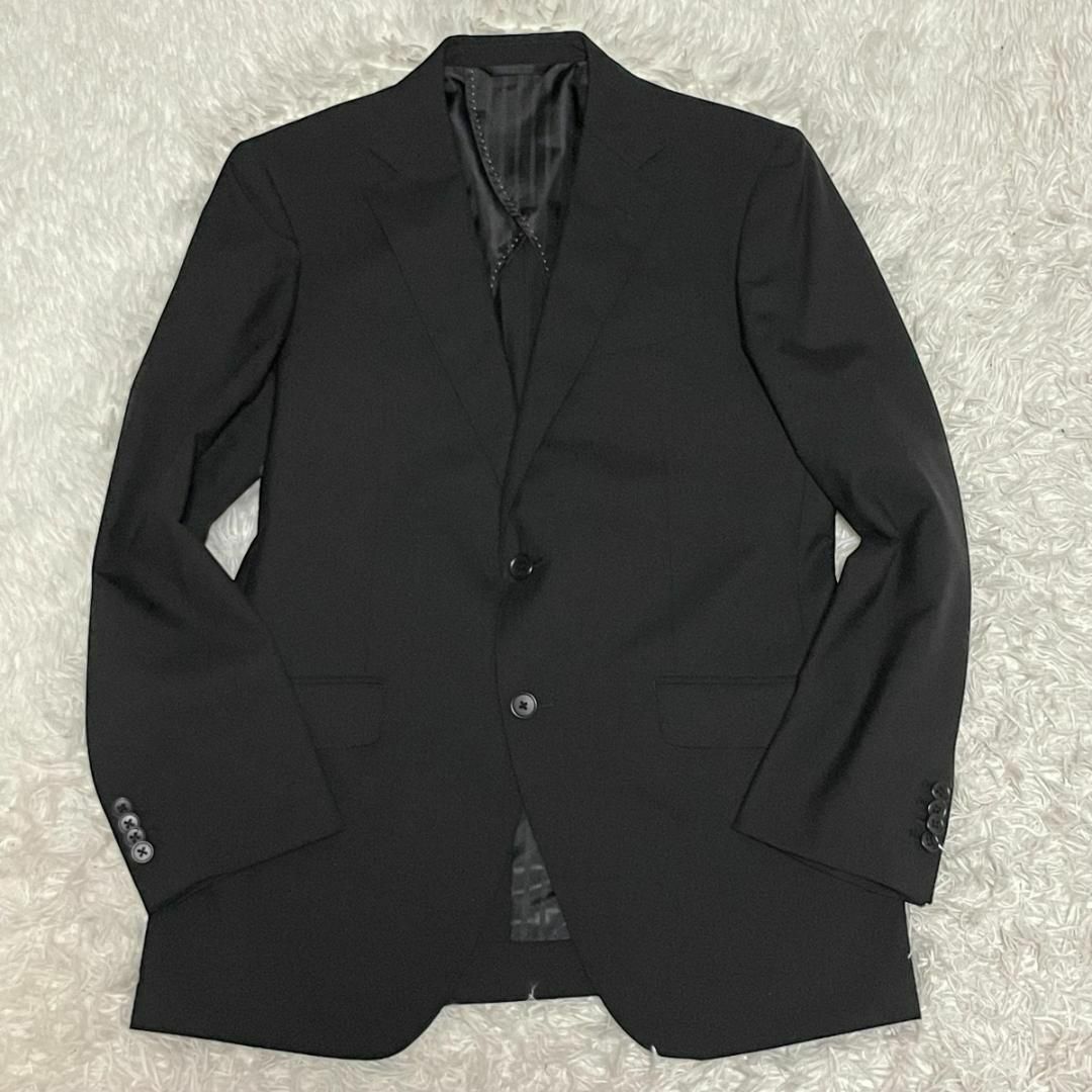 Mr.Junko - Mr.JUNKO ブラックスーツ セットアップ 92A5 冠婚 Mr.Junko - Mr.JUNKO ブラックスーツ セットアップ 92A5 冠婚