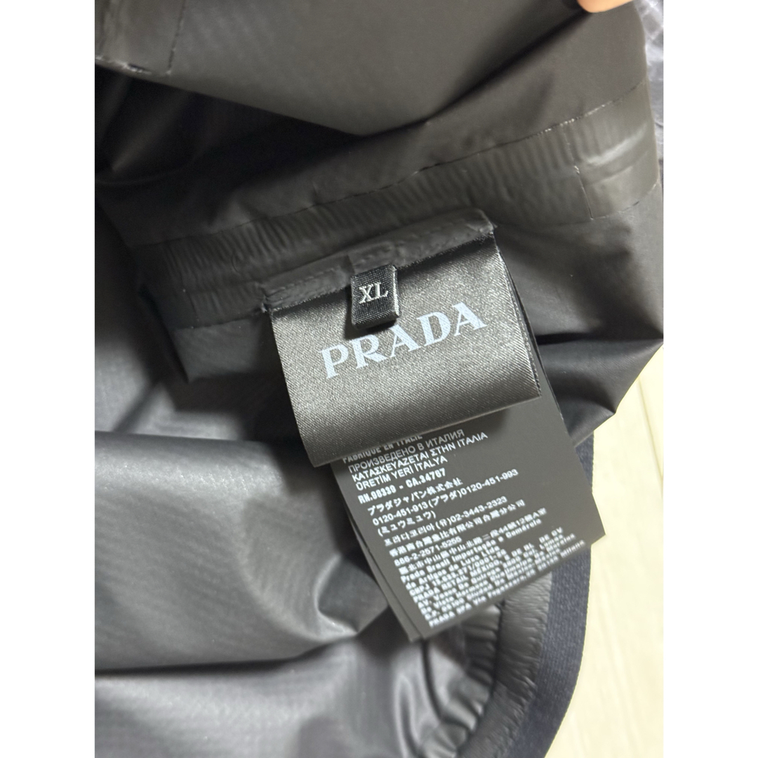 PRADA - PRADA リネアロッサ フード付 リップストップ PRADA - PRADA リネアロッサ フード付 リップストップ