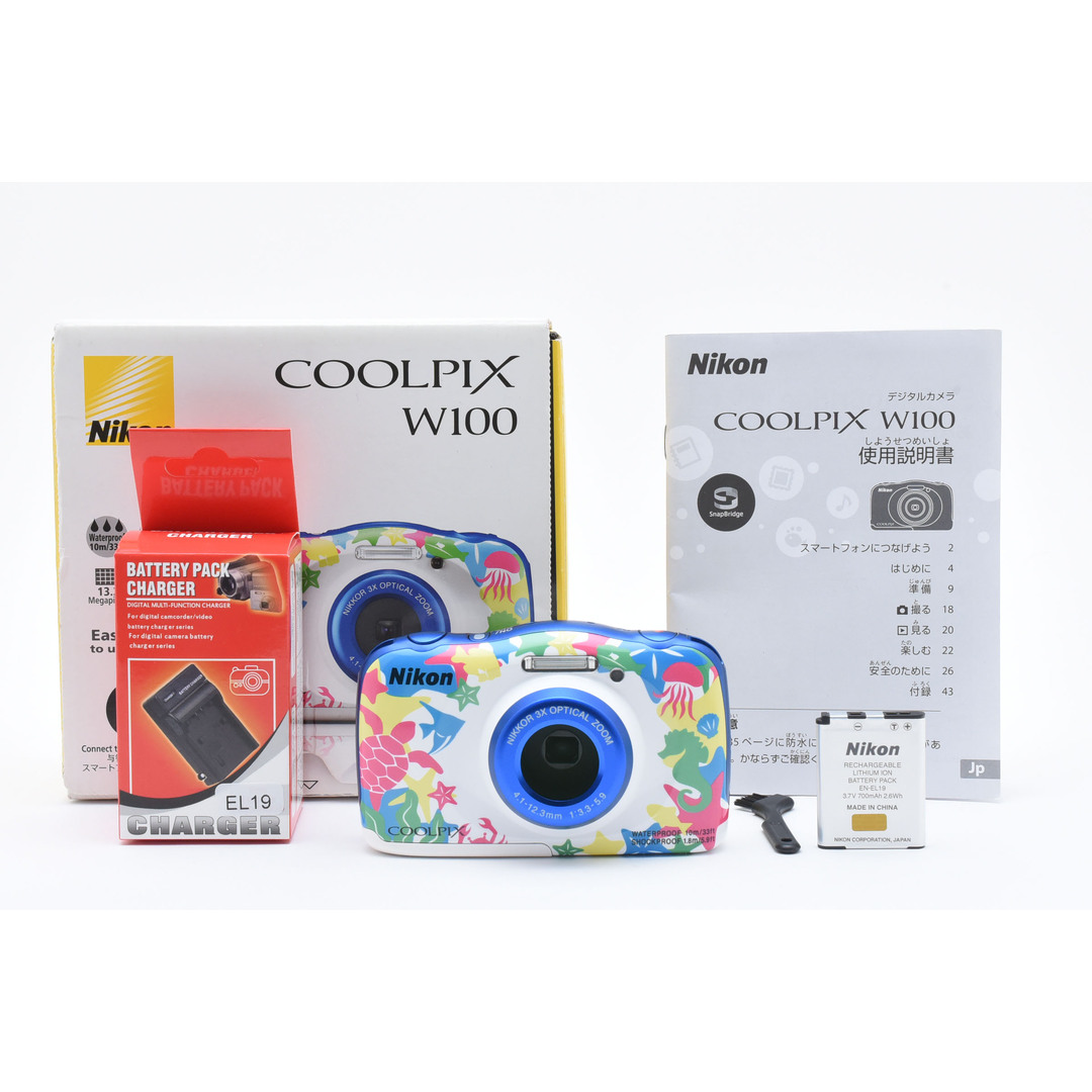 ニコン COOLPIX W100 Marine #E131の通販 by もっちゃん's shop ニコン COOLPIX W100 Marine #E131の通販 by もっちゃん's shop
