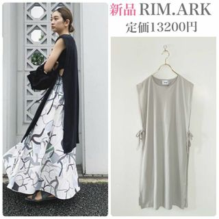 RIM.ARK - RIM.ARK リムアーク マニッシュベストワンピース RIM.ARK - RIM.ARK リムアーク マニッシュベストワンピース