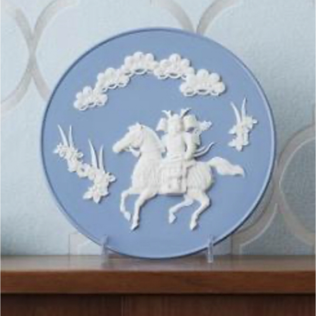 WEDGWOOD - ウェッジウッド リトルサムライ プレート こどもの日 WEDGWOOD - ウェッジウッド リトルサムライ プレート こどもの日